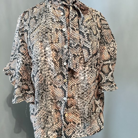 Truth | Tops | Truth Snake Print Top | Poshmark